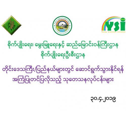 Proposed Project by YSI (2019)